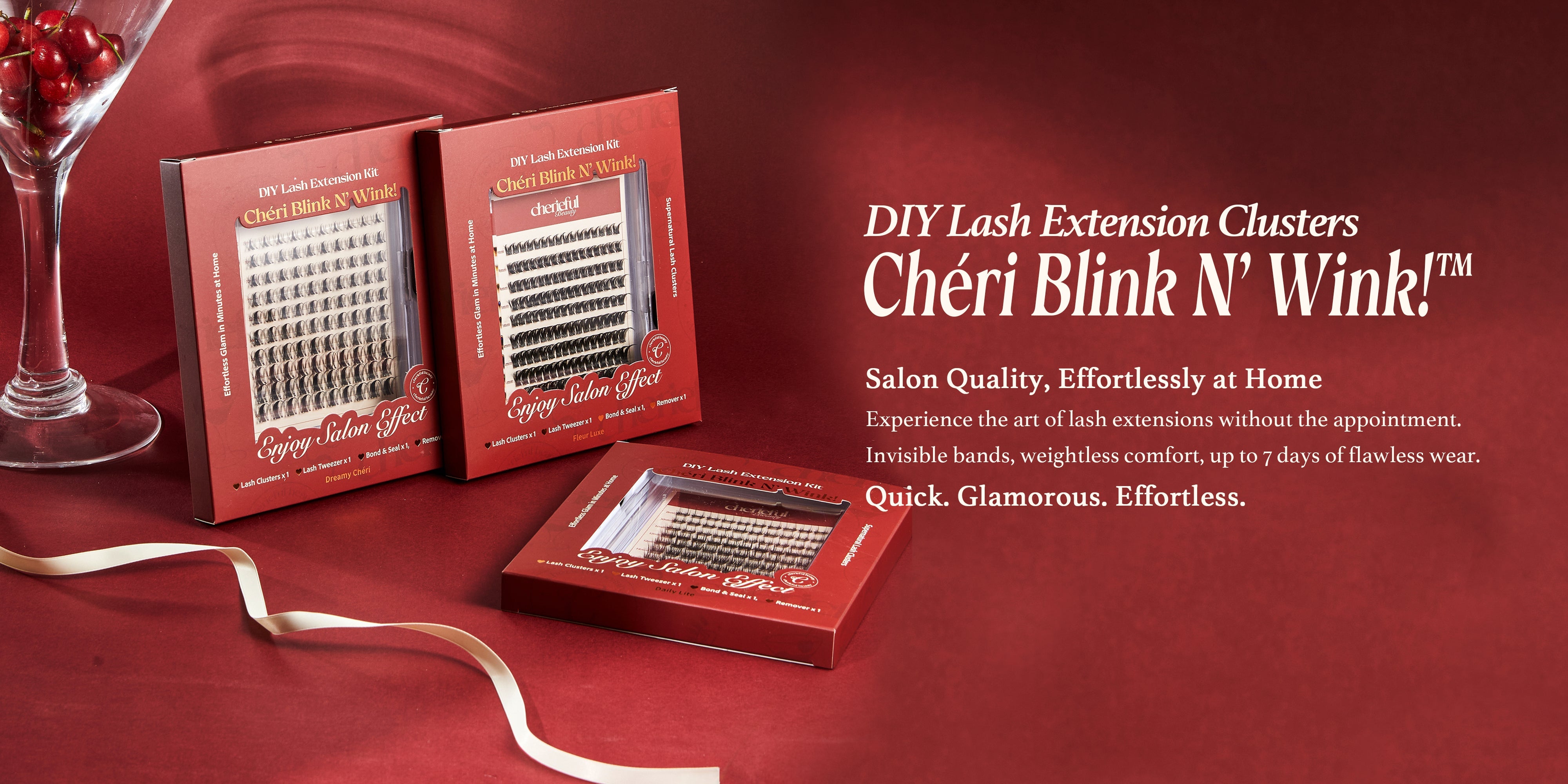 Self adhesive， No glue needed ,Lash cluster diy Eyelash extensions ...